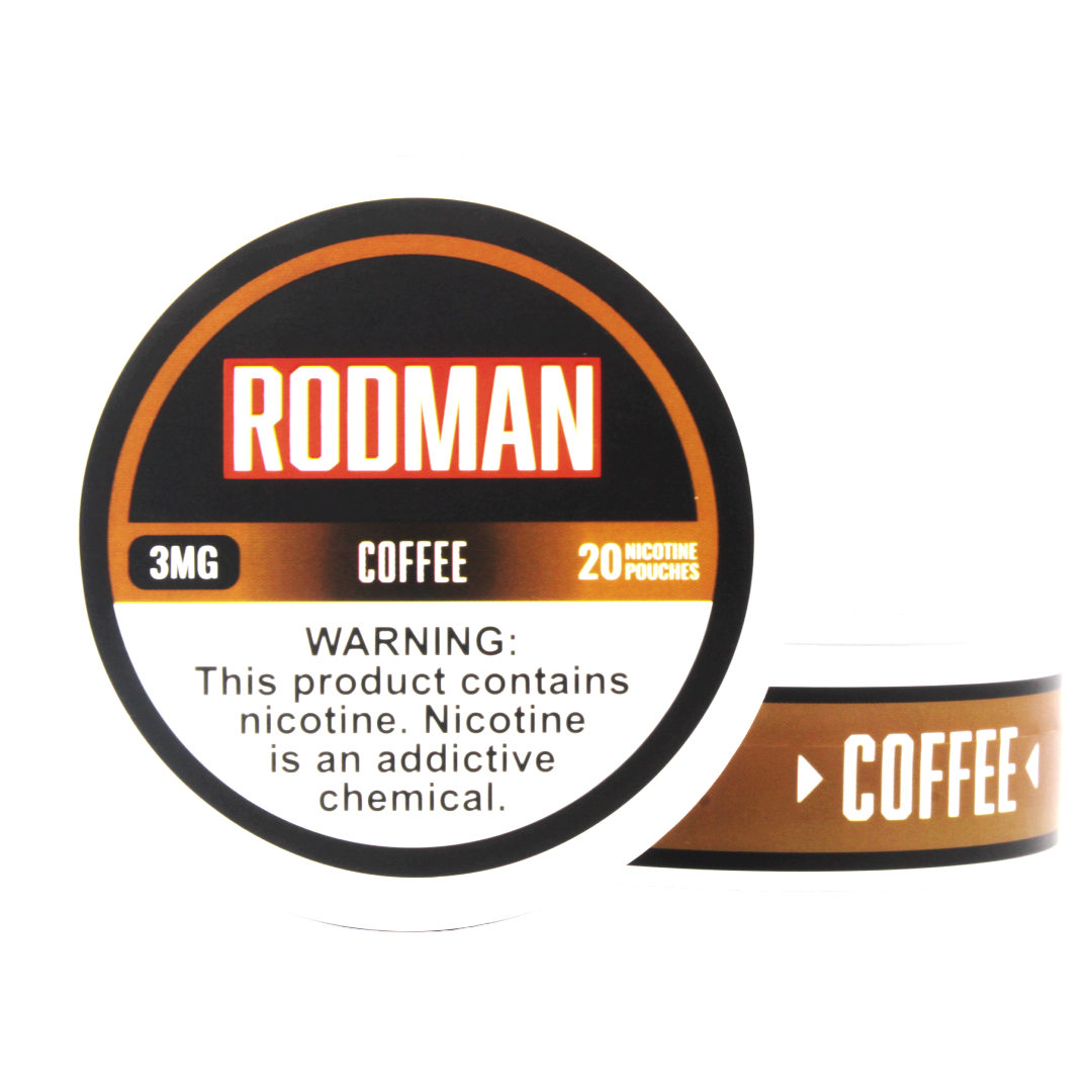 Rodman Coffee Nicotine Pouches – Bold Flavor for Relaxing Cafe Moments ...